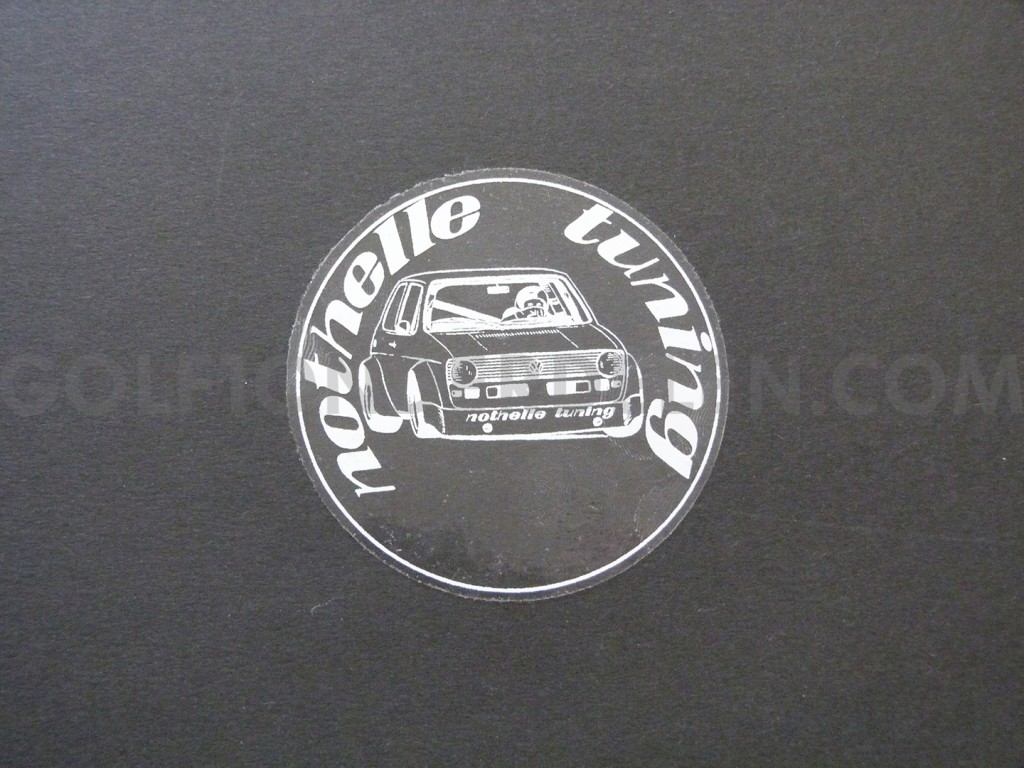 Sticker Nothelle Tuning | Golf1onderdelen.com